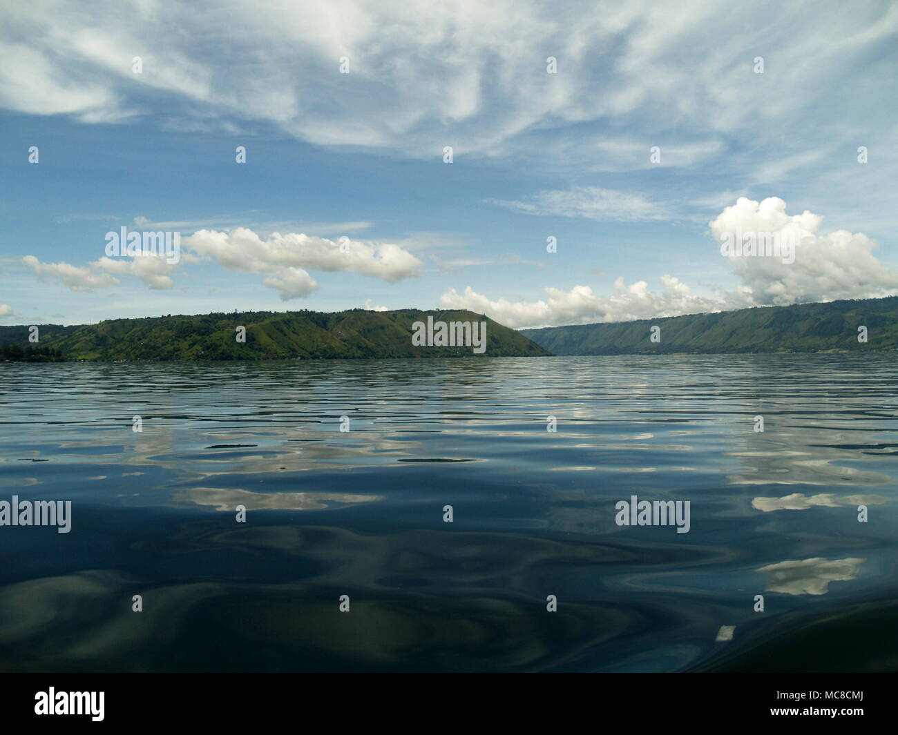Beautiful View of Danau Toba in Samosir Island North Sumatra Indonesia ...