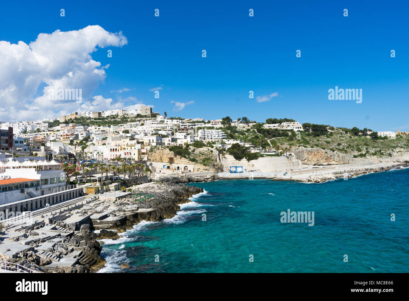 Landscape from Salento - city of Castro Stock Photo - Alamy