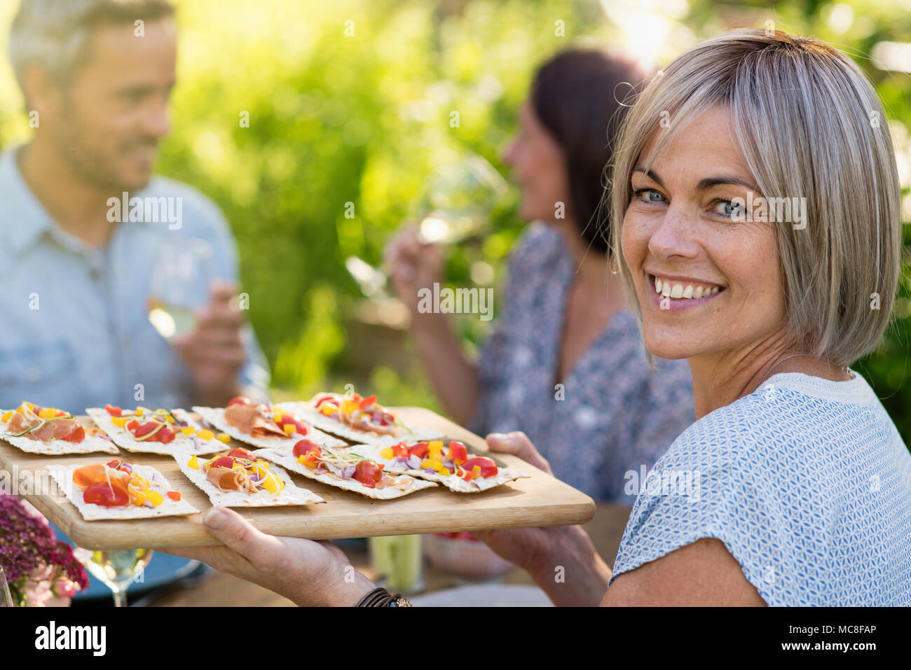 Party platter share hi-res stock photography and images - Alamy