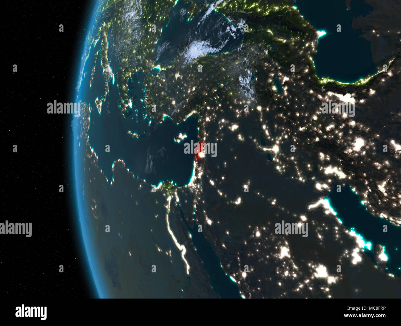 Nasa Map Night