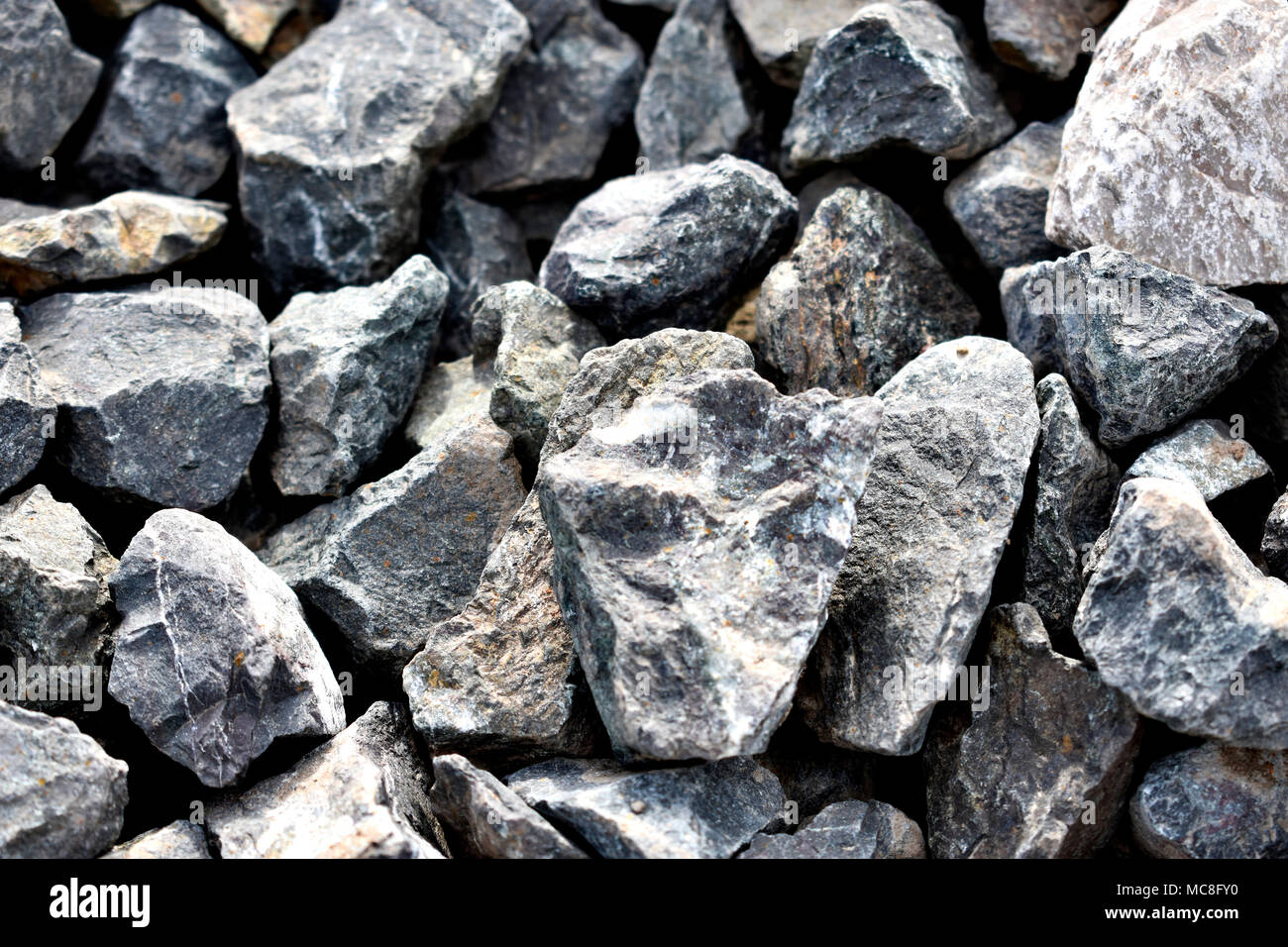 Crushed Rocks Wallpaper Stock Photo - Alamy