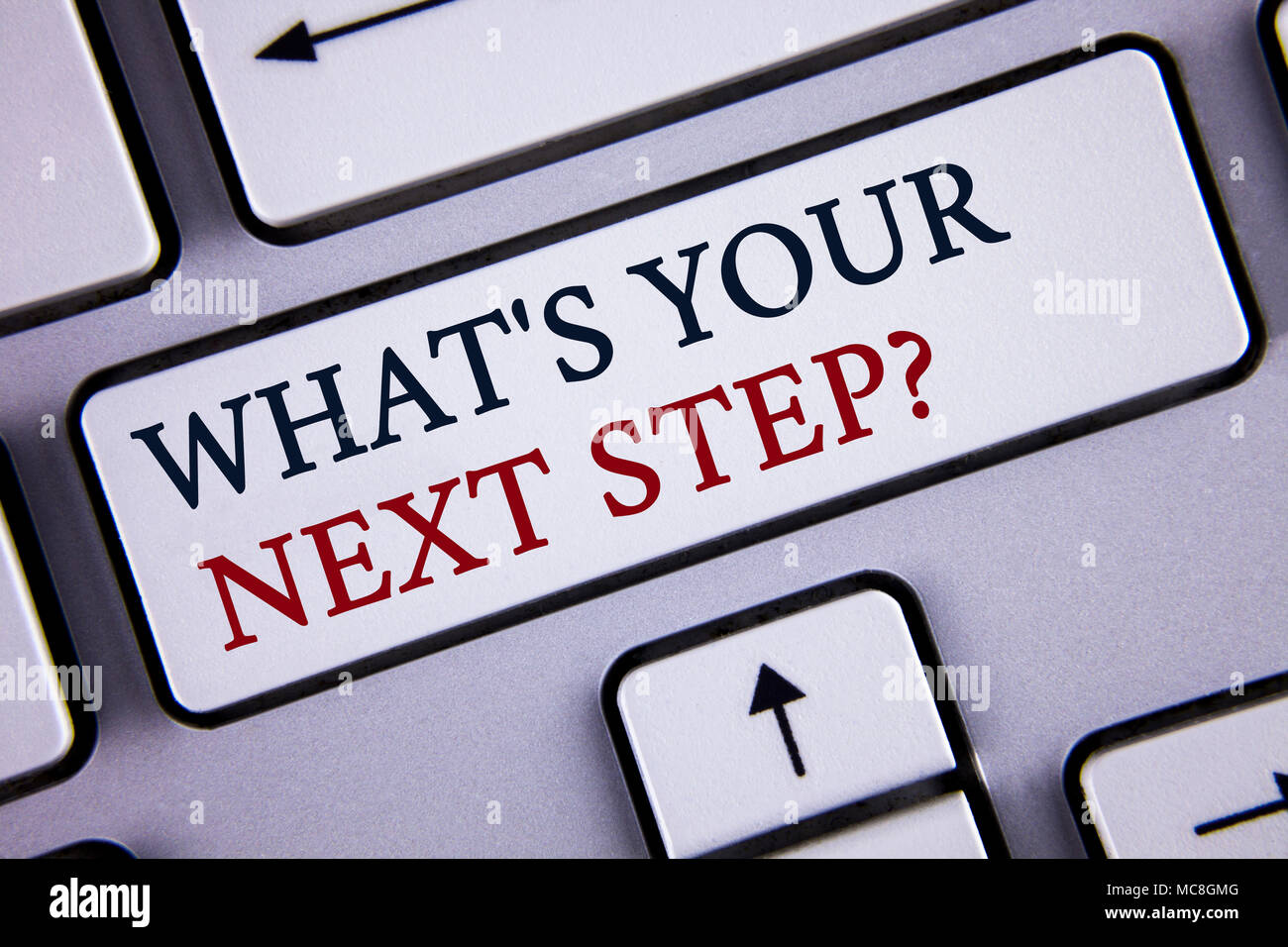 Word writing text What iS Your Next Step Question. Business concept for ...
