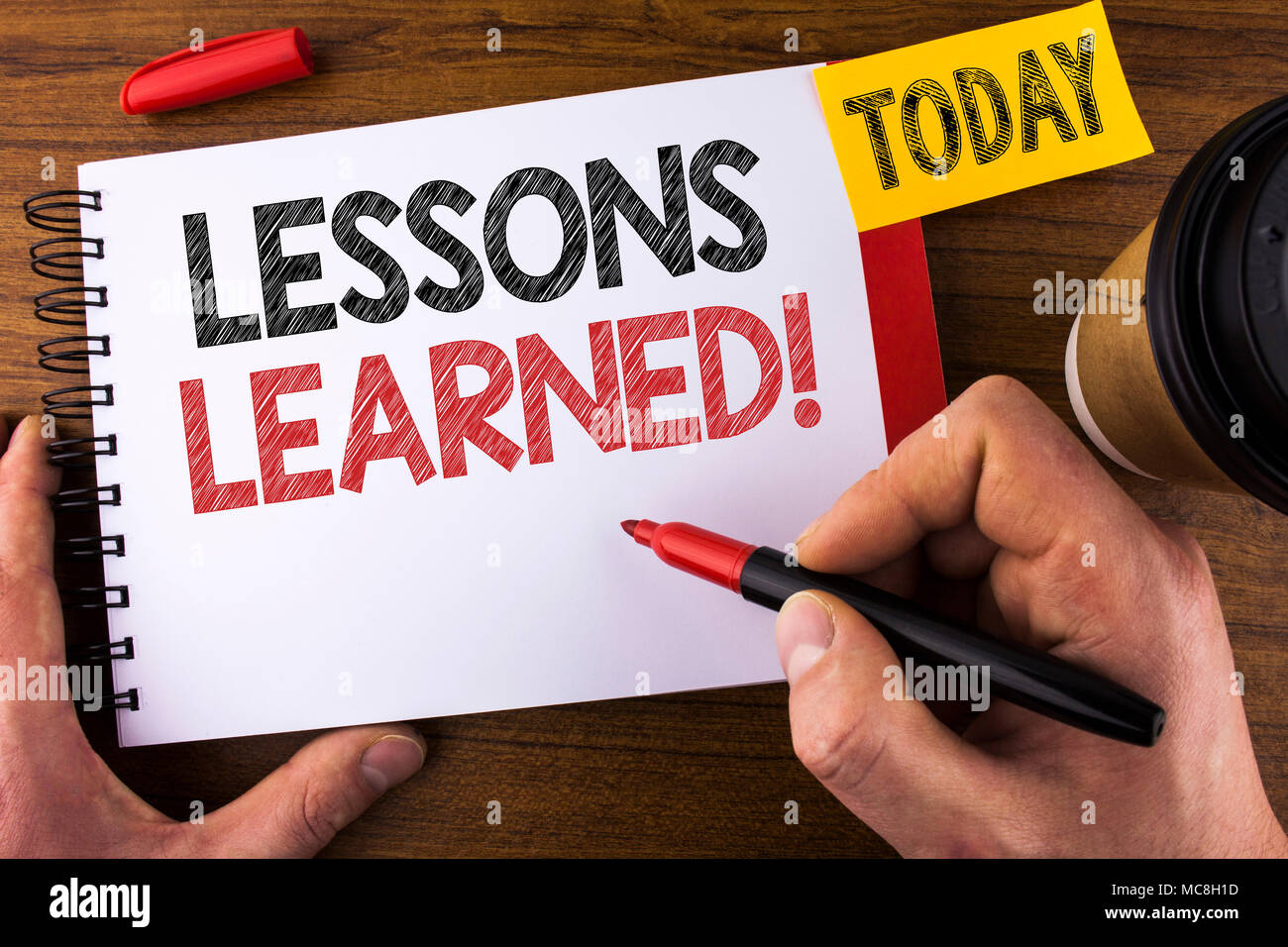 Conceptual hand writing showing Lessons Learned Motivational Call ... Conceptual hand writing showing Lessons Learned Motivational Call ...