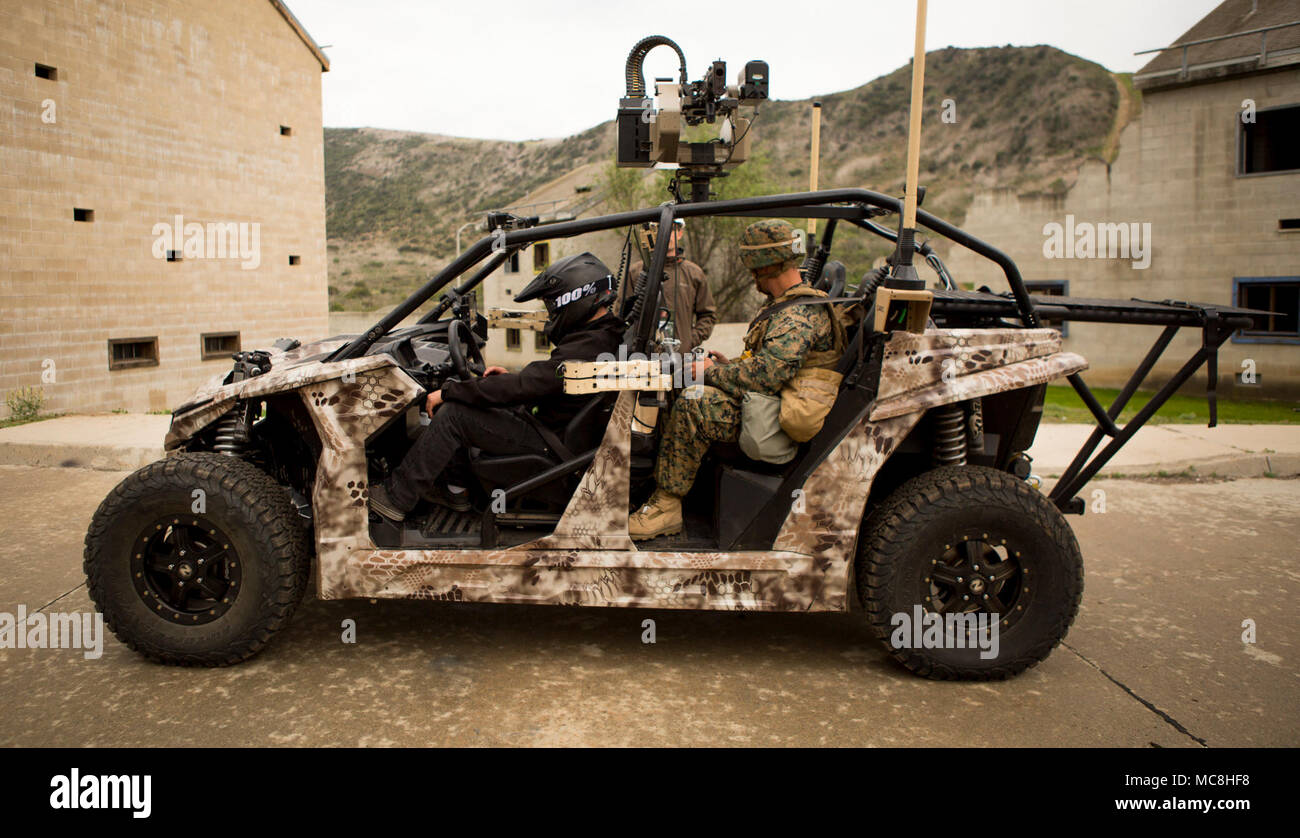 U.S. Marines with 3rd Battalion, 4th Marines, Kilo Company get ready to ...