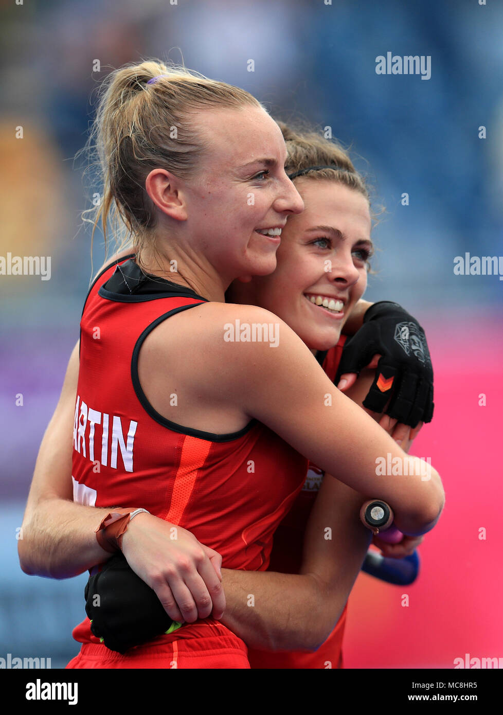 Anna toman celebrate victory against india hi-res stock photography and ...