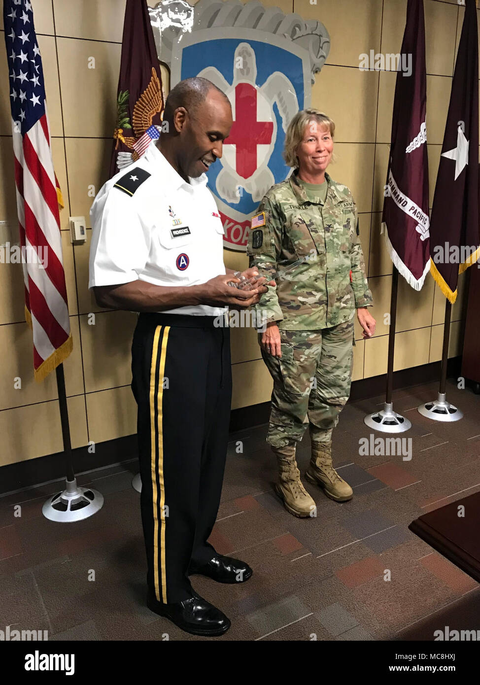 Brig. Gen. Bertram Providence, Regional Health Command-Pacific ...