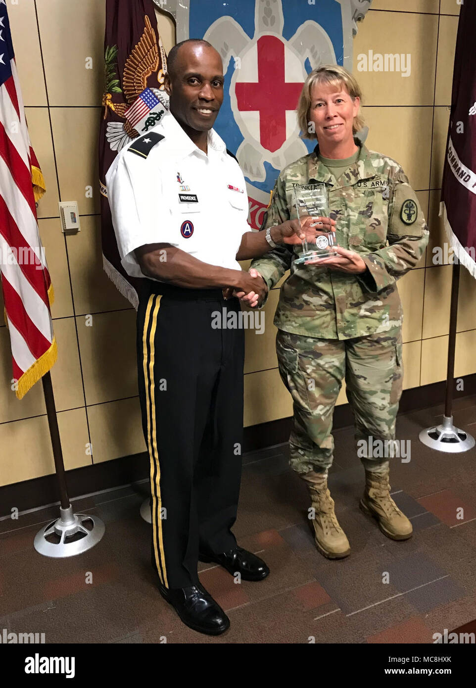 Brig. Gen. Bertram Providence, Regional Health Command-Pacific ...