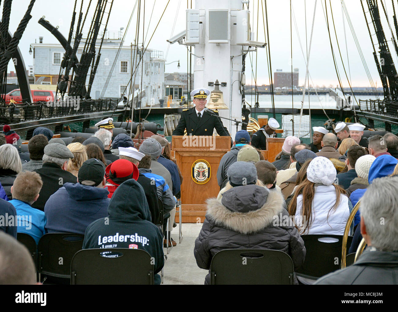 BOSTON (April 1, 2018) CDR David A. Shirck, U.S. Coast Guard 1st ...
