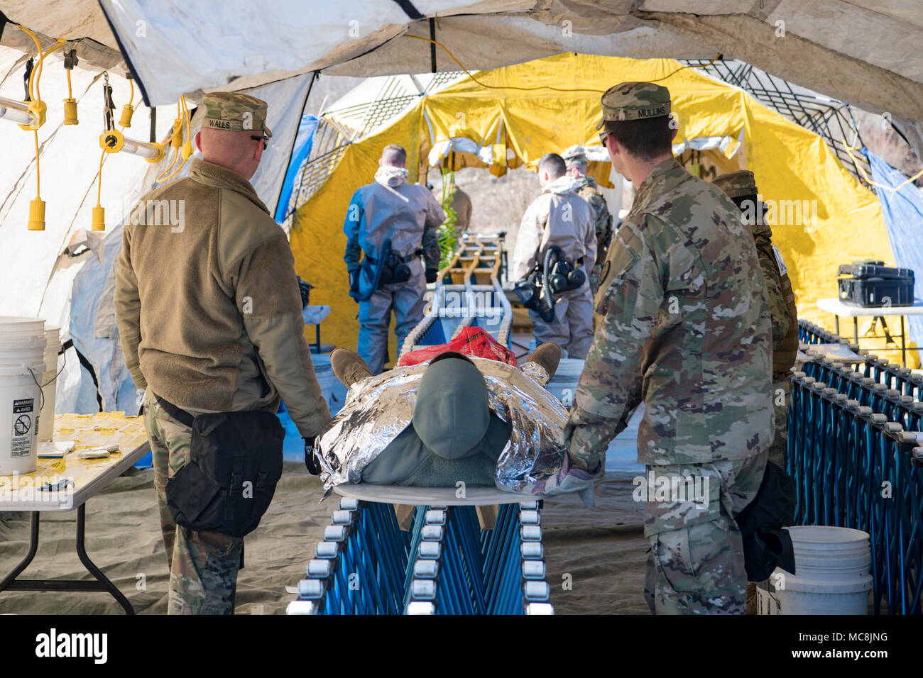 Casualty collection point hi-res stock photography and images - Alamy