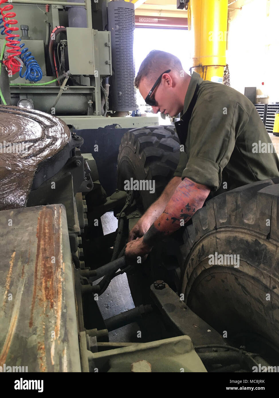 CAMP COVINGTON, Guam (March 27th, 2018) Construction Mechanic ...