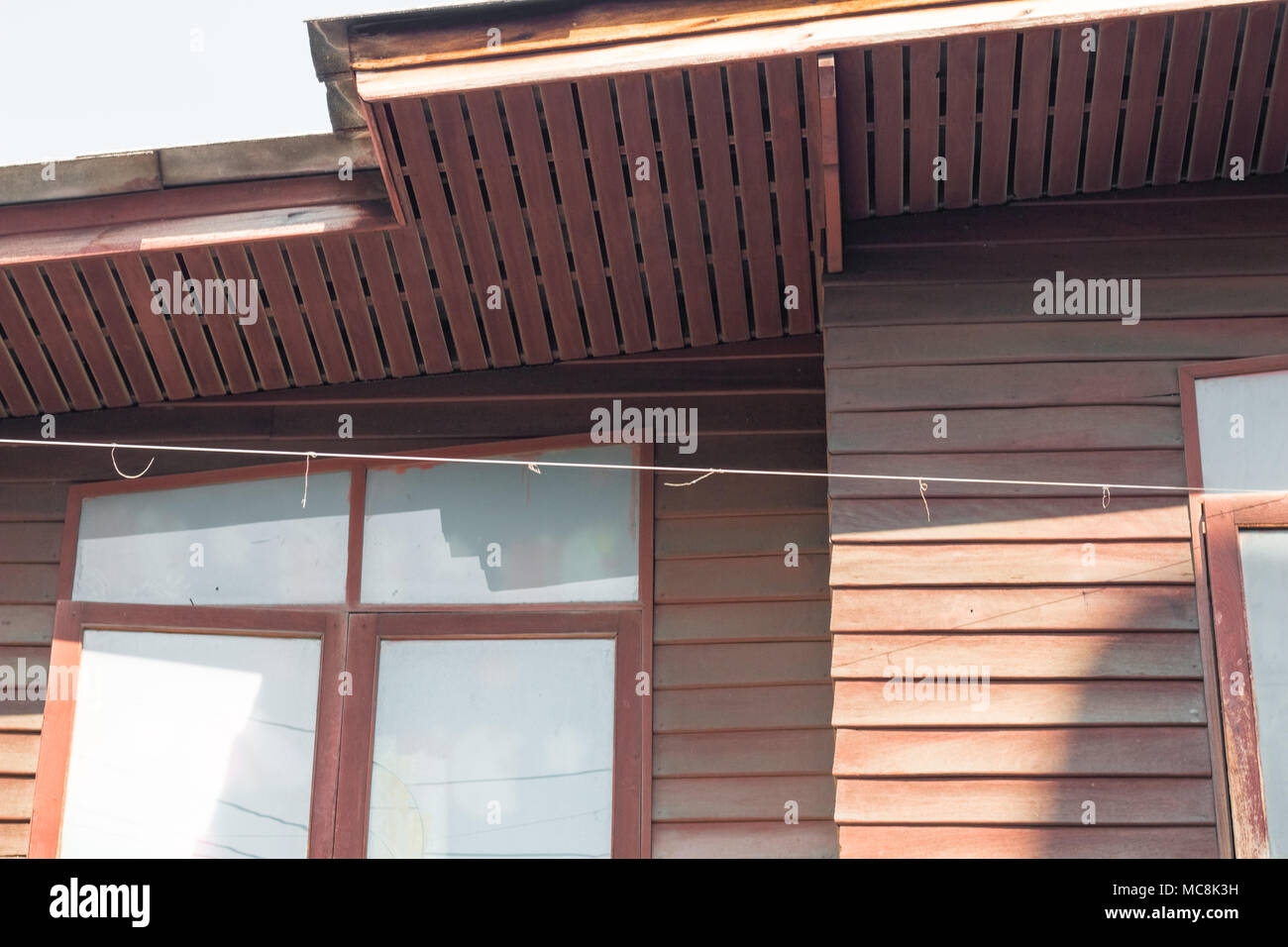 Vintage wood house to creative texture and pattern for design and ...