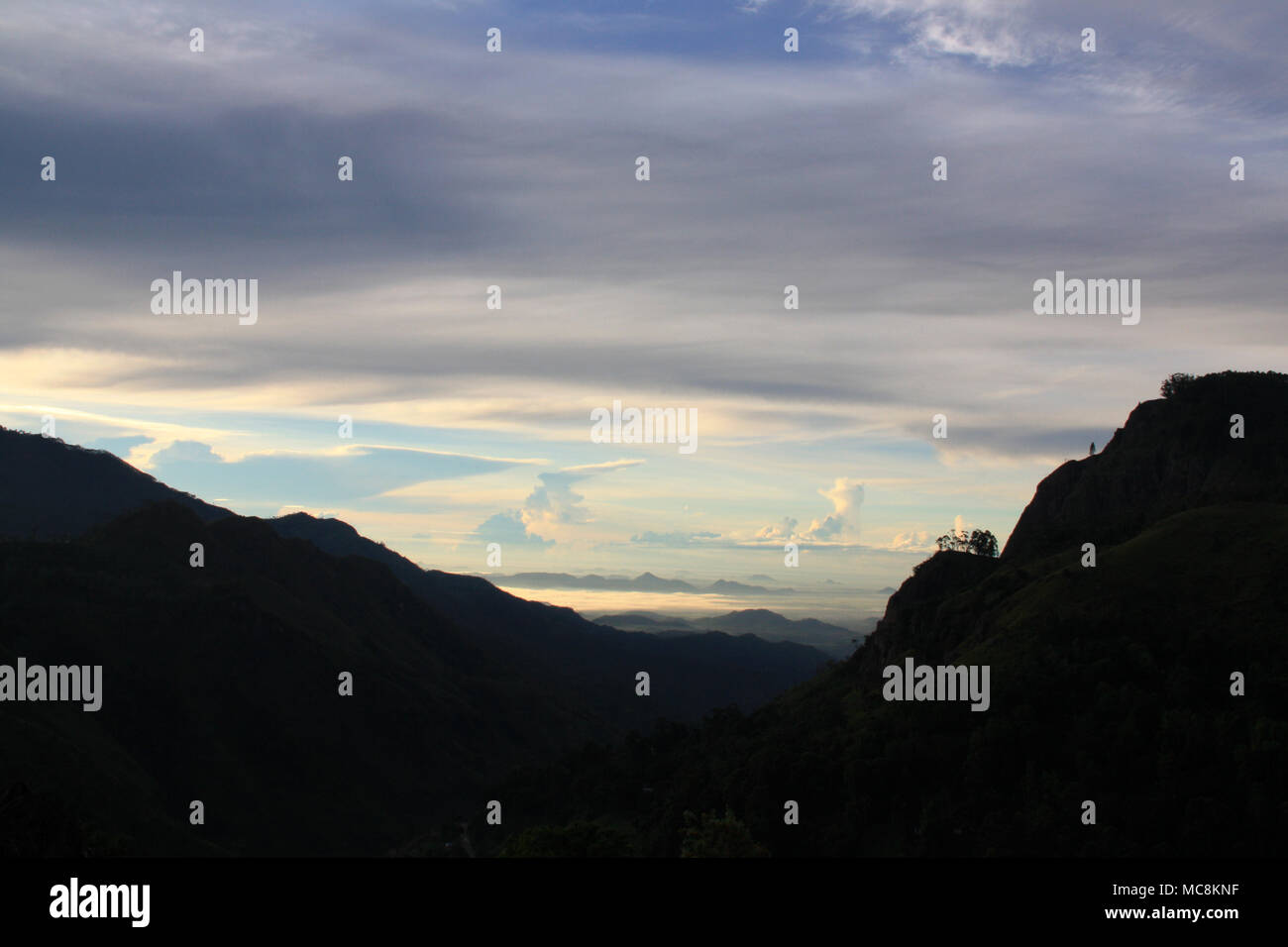 The so-called "Ella Gap" allowing a great view across the Southern ...