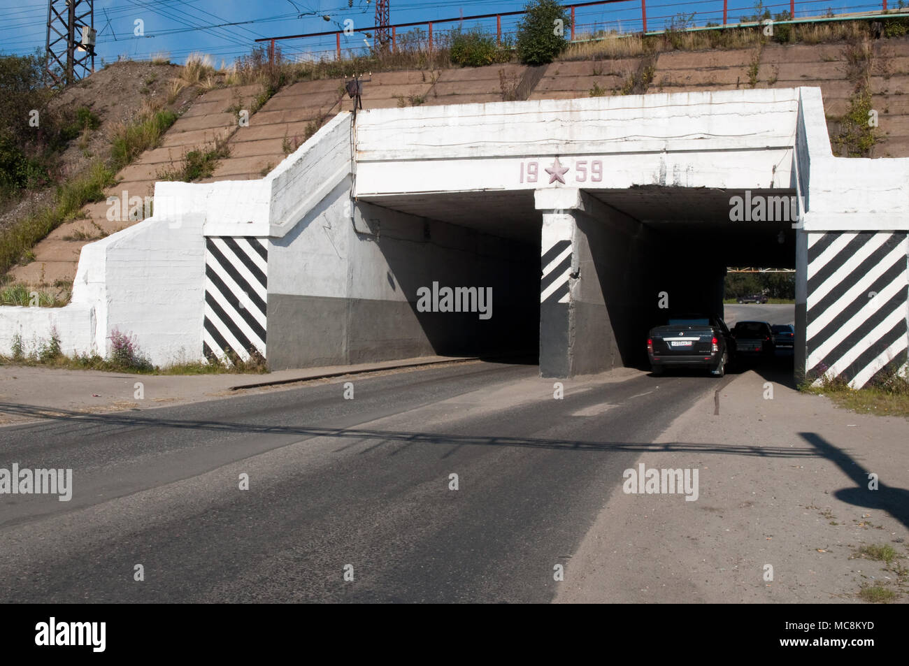 Railway highway tunnel under hi-res stock photography and images - Alamy