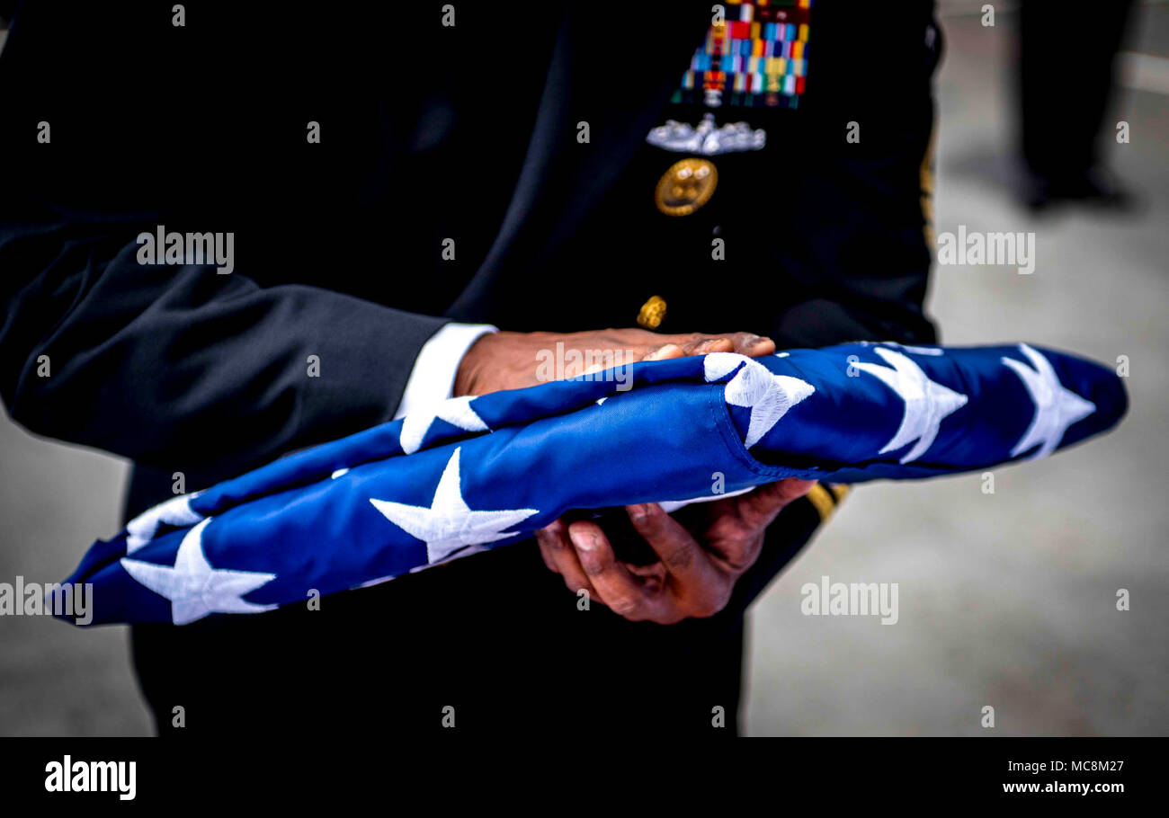 ATLANTIC OCEAN (March 31, 2018) Command Master Chief Huben Phillips ...