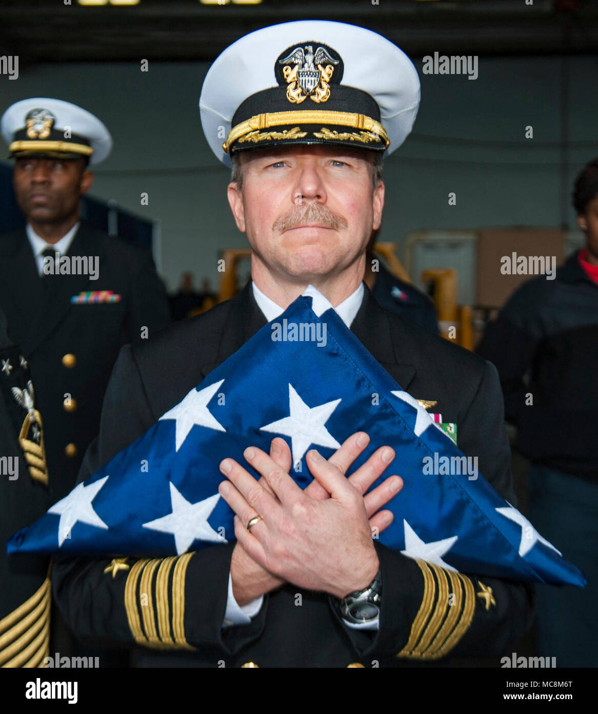 ATLANTIC OCEAN (March 31, 2018) Capt. Sean Bailey, commanding officer ...