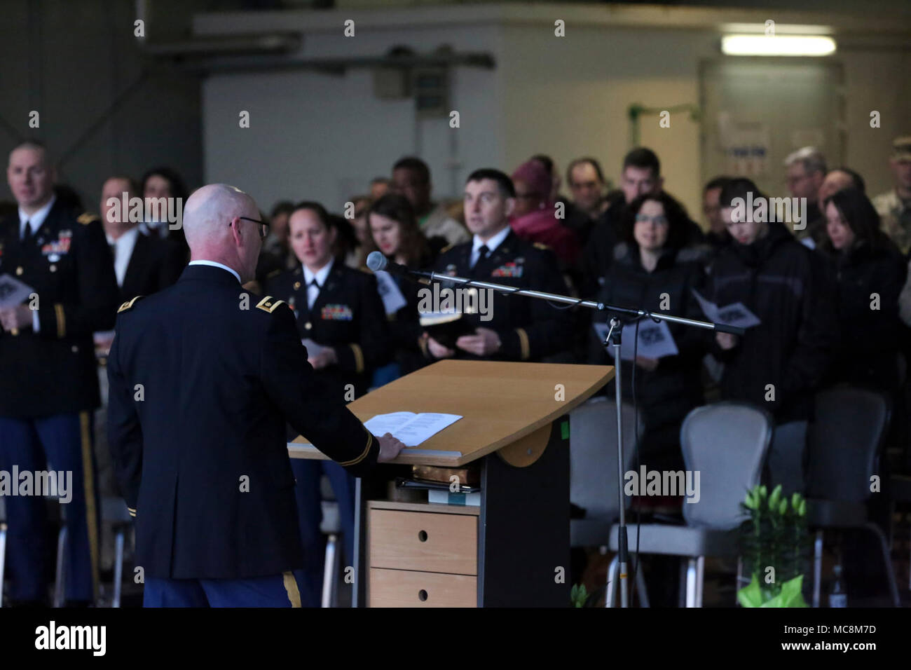 U.S. Army Chaplain (Maj.) Carl Phillips, assigned to the U.S. Army ...