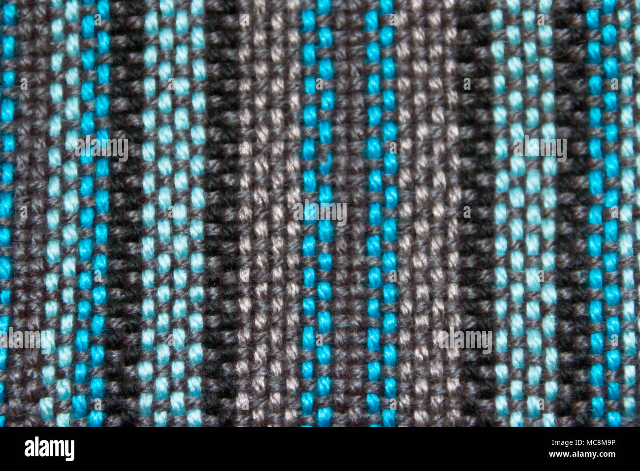 woven texture background on loom Stock Photo - Alamy