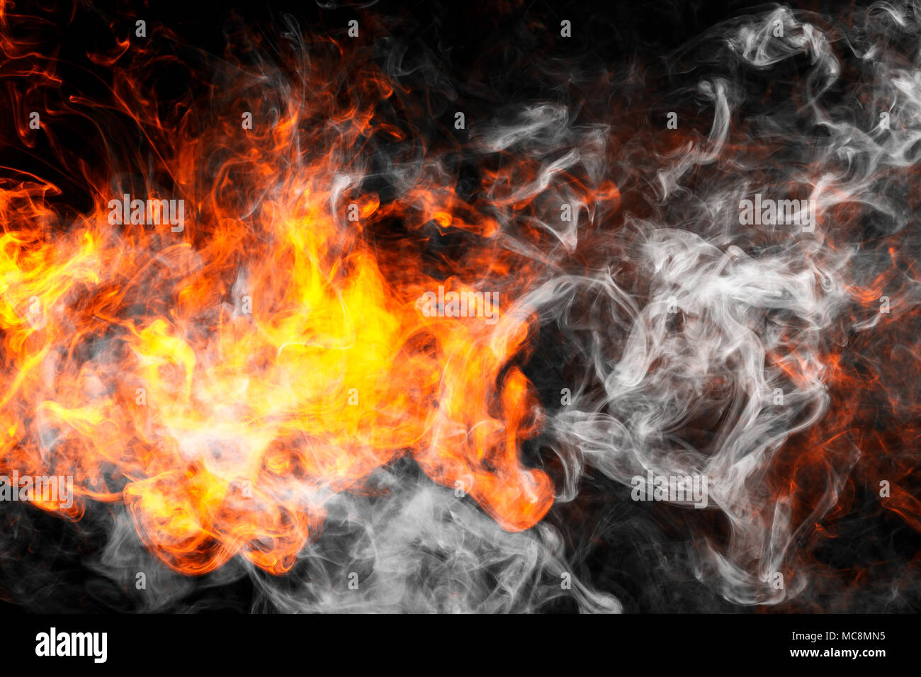 Fire flames background. Background of smoke vape Stock Photo - Alamy