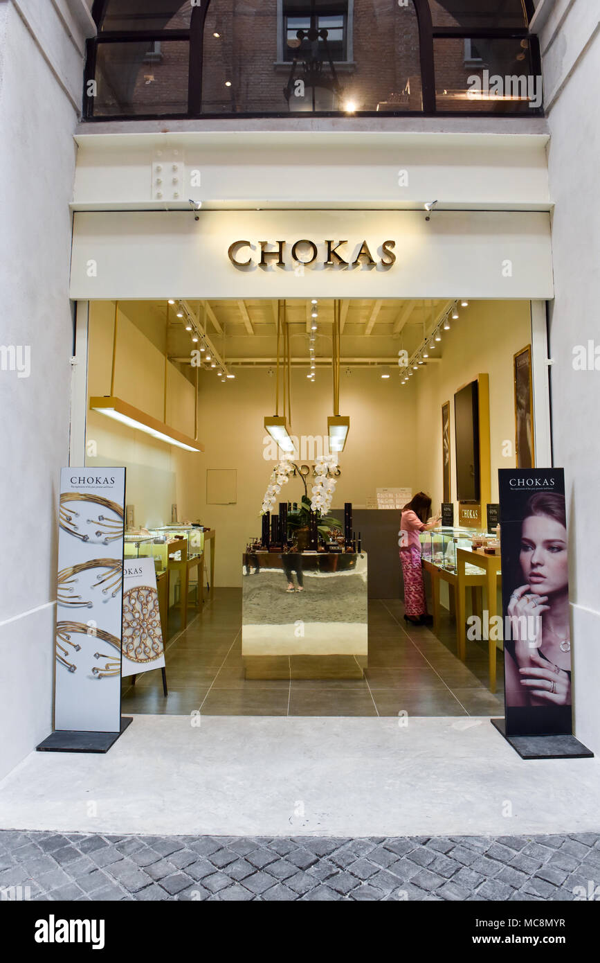 Luxury boutique, One Nimman shopping mall, Chiang Mai Stock Photo - Alamy