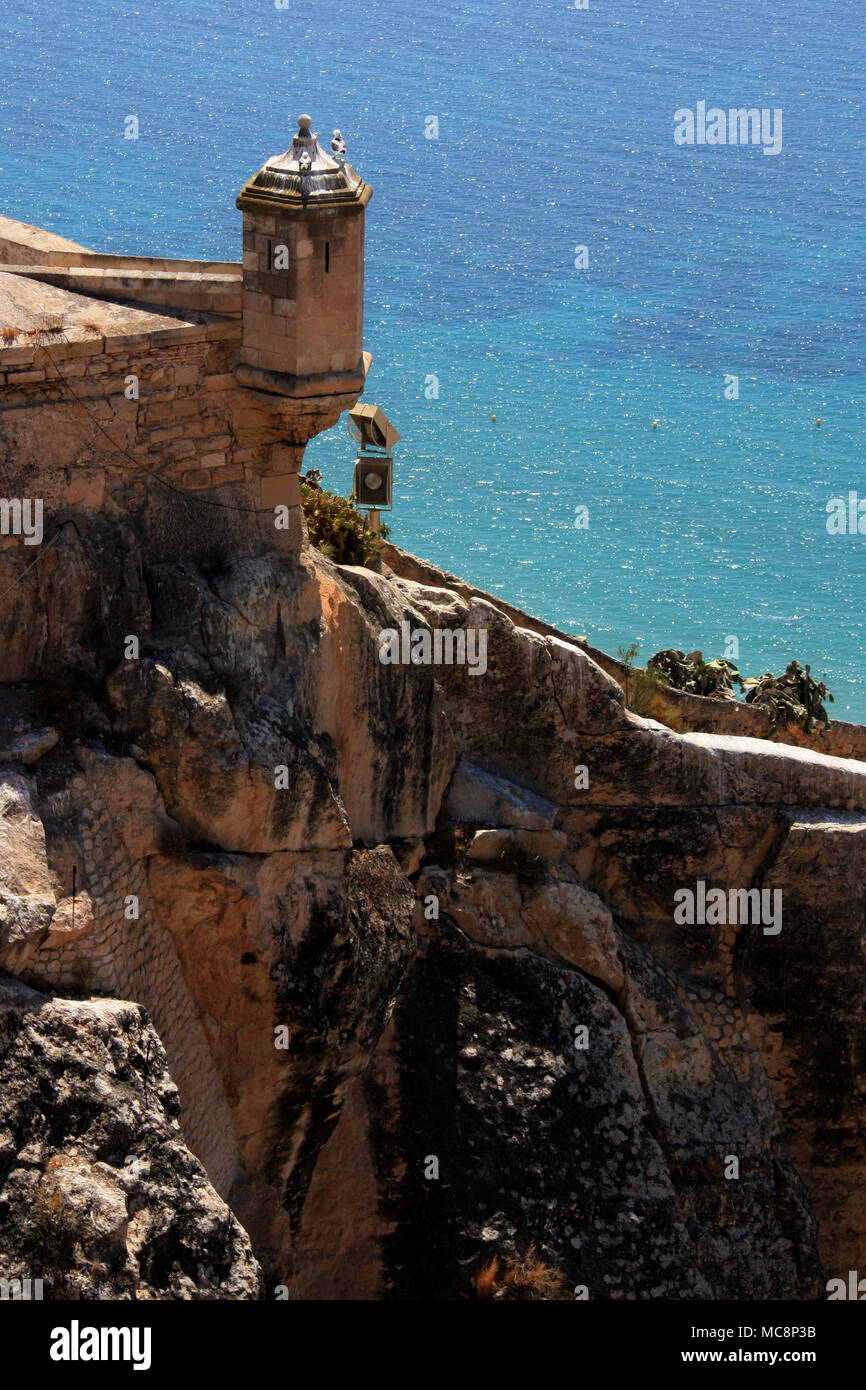 Santa Bárbara Castle, situated on top of Mount Benacantilin ...