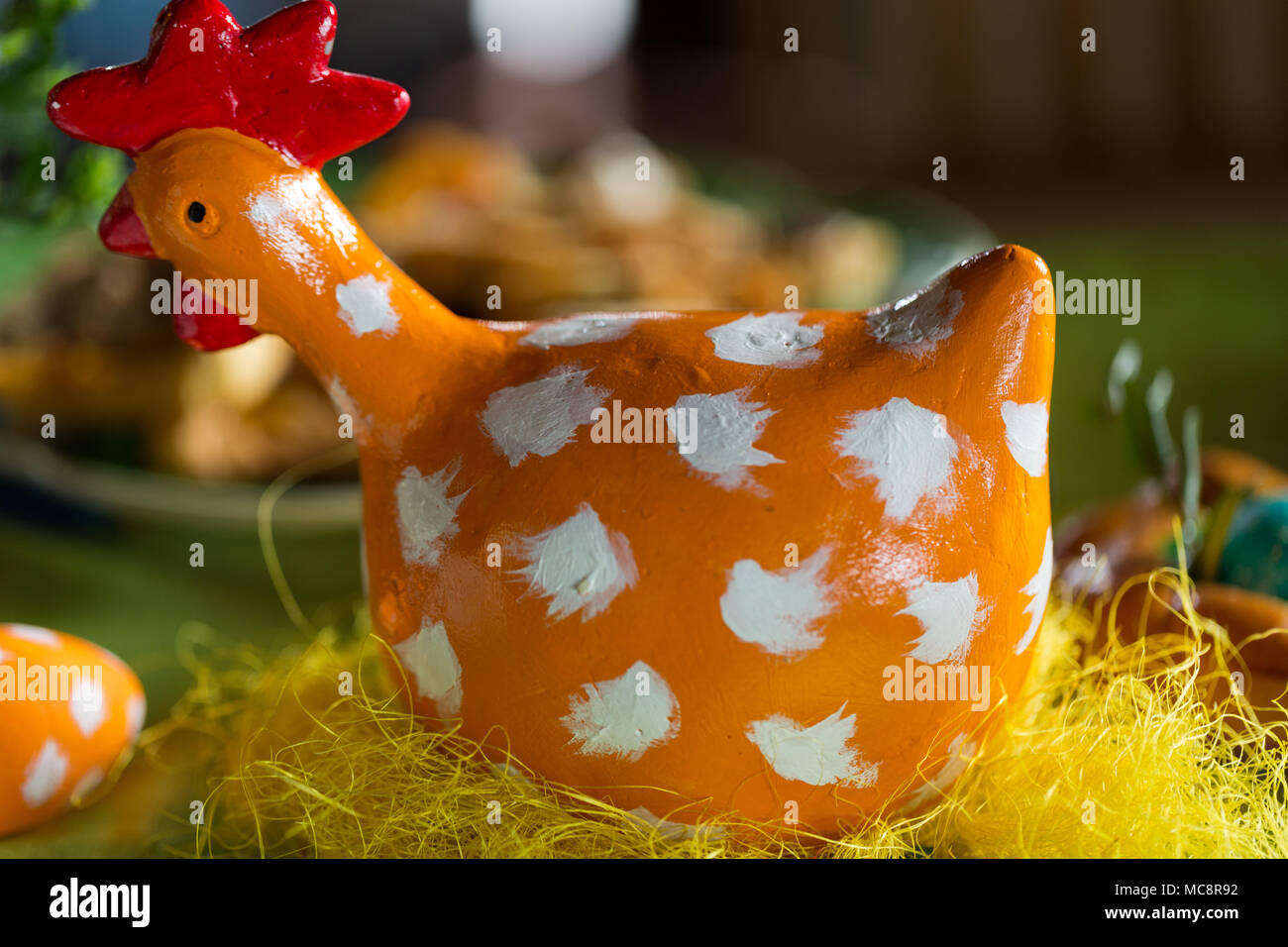 Dotted hen hi-res stock photography and images - Alamy