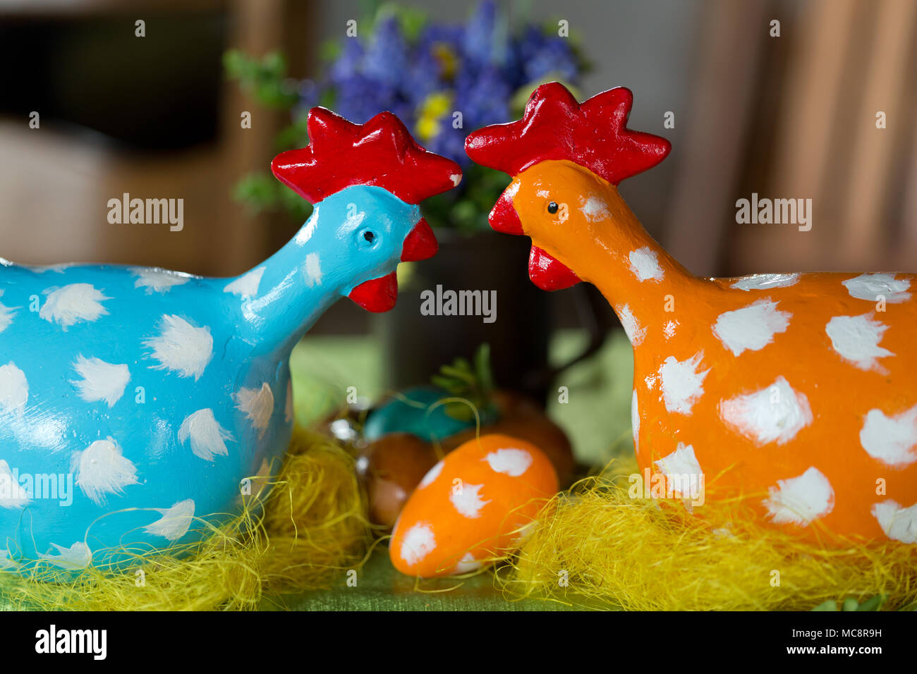 Dotted hen hi-res stock photography and images - Alamy