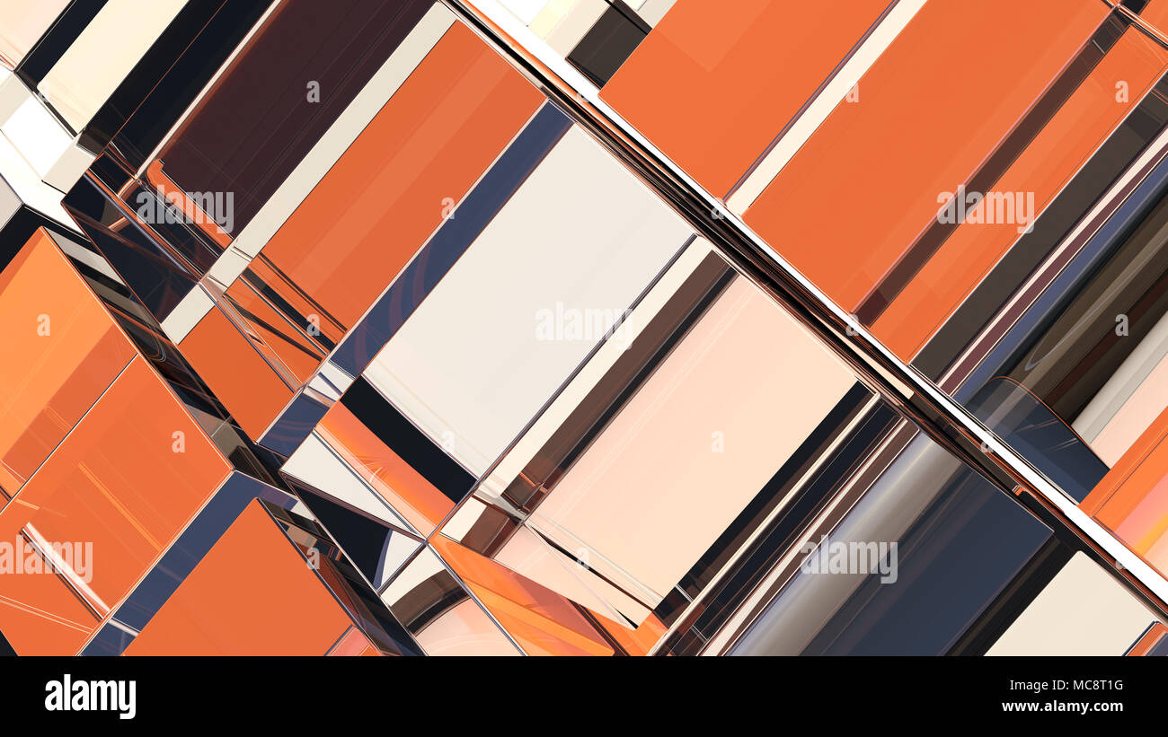 Abstract background of transparent glass. 3d illustration Stock Photo ...