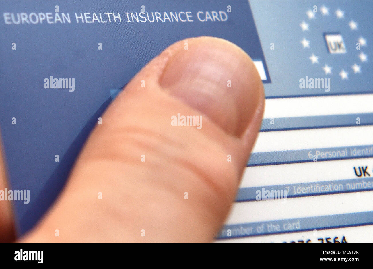 A european health insurance card hi-res stock photography and images ...