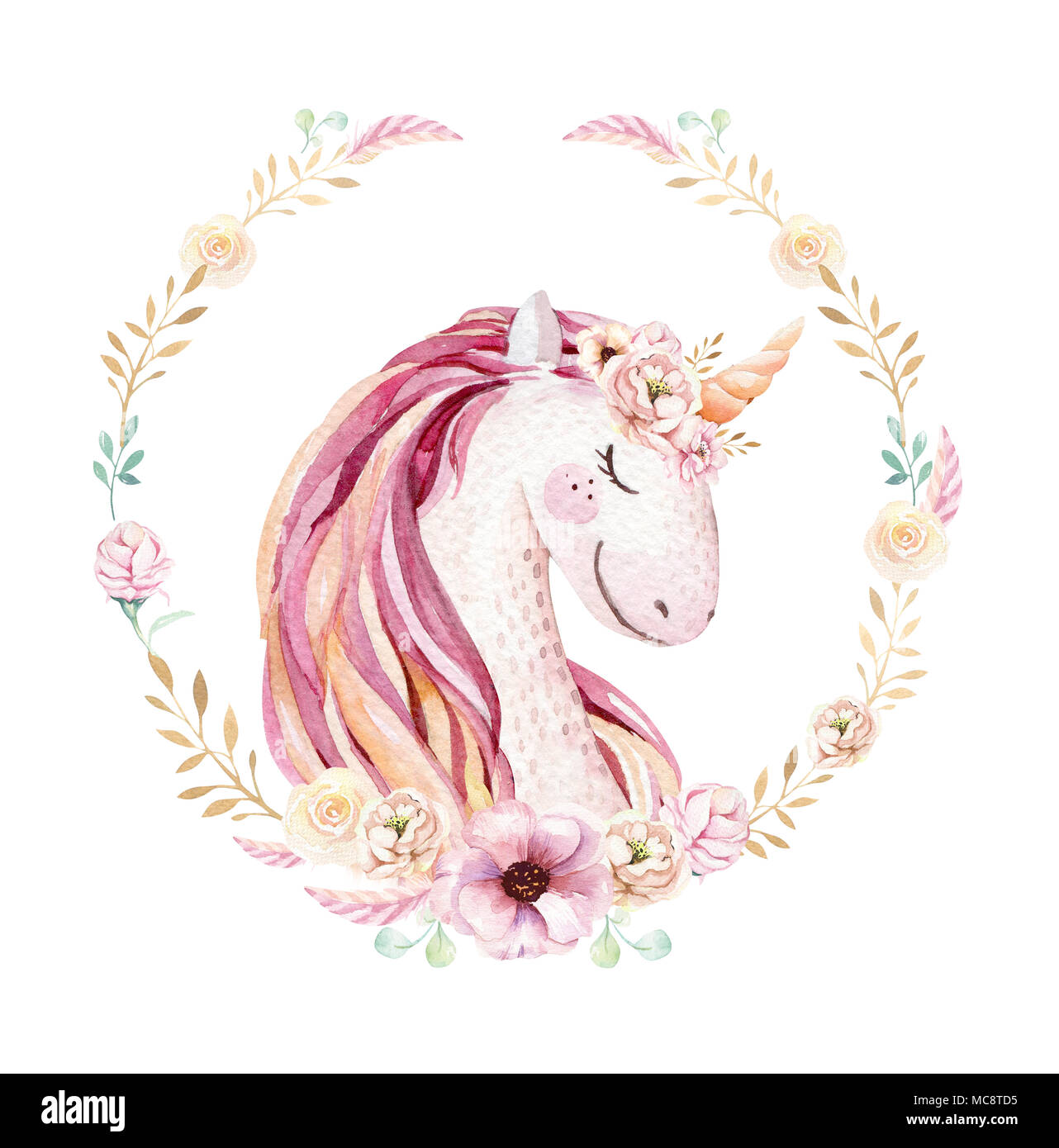 Unicorn Princess Clipart