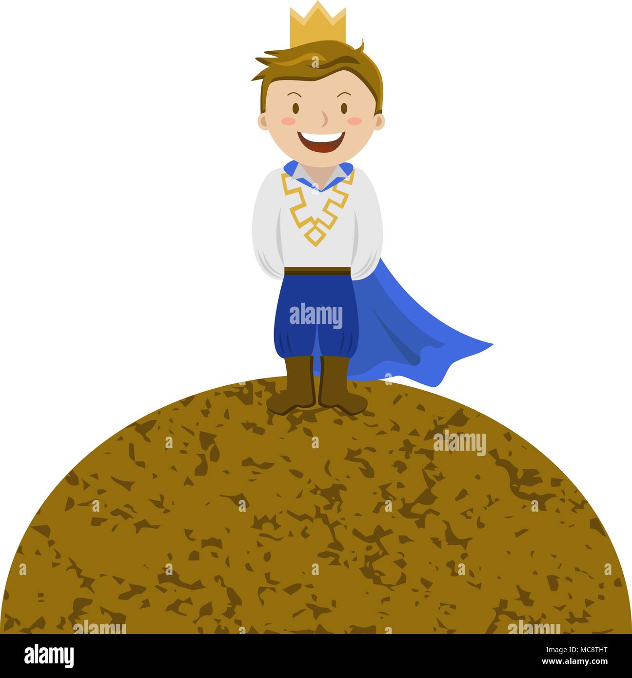 King of the hill cartoon Stock Vector Images - Alamy