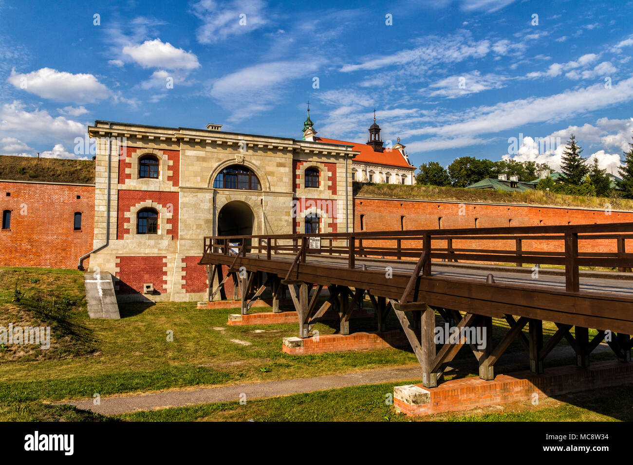 Zamosc - Renaissance city in Central Europe. The Szczebrzeska Gate of ...