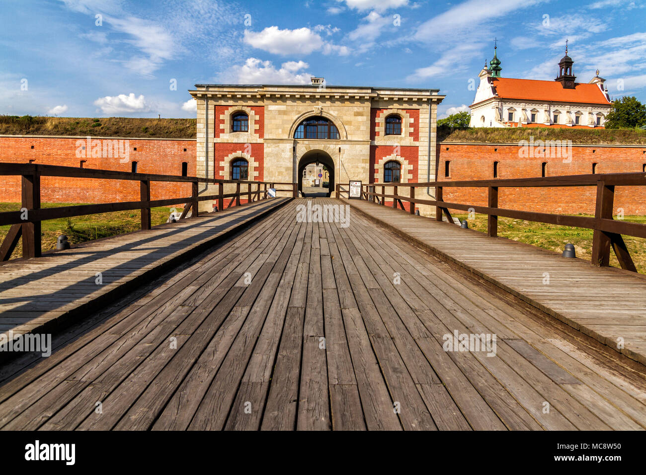 Zamosc - Renaissance city in Central Europe. The Szczebrzeska Gate of ...