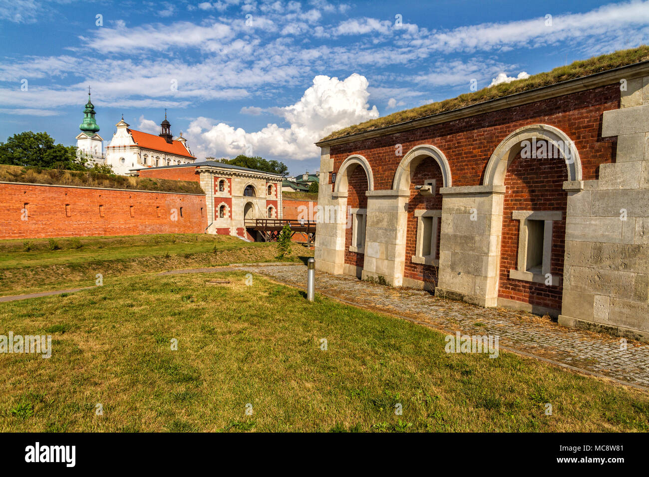 Zamosc - Renaissance city in Central Europe. The Szczebrzeska Gate of ...