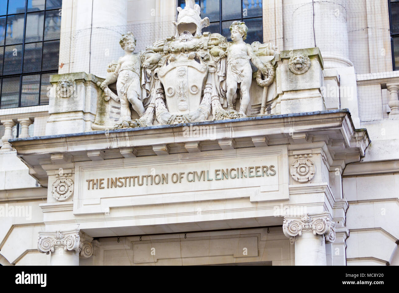 The Institution of Civil Engineers, Great George Street, London, UK Stock Photo - Alamy