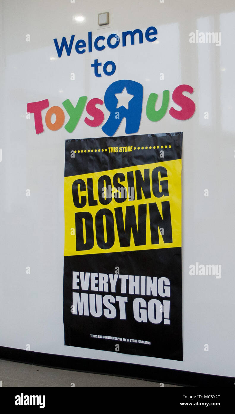Toys R Us to close all stores in the UK within six weeks following its ...
