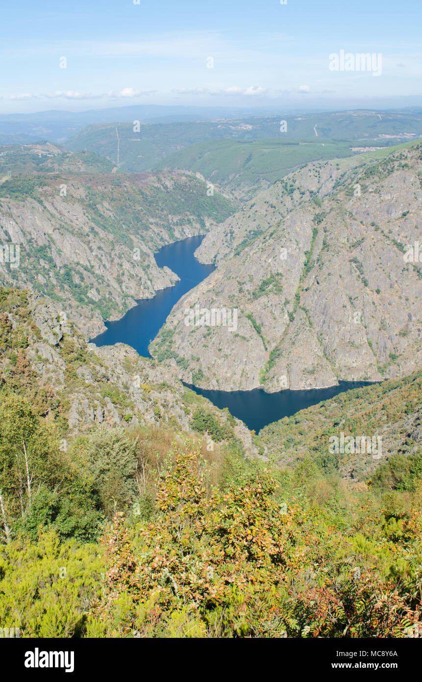 Canyon de Rio Sil, Ribeira Sacra, Galicia, Spain Stock Photo - Alamy