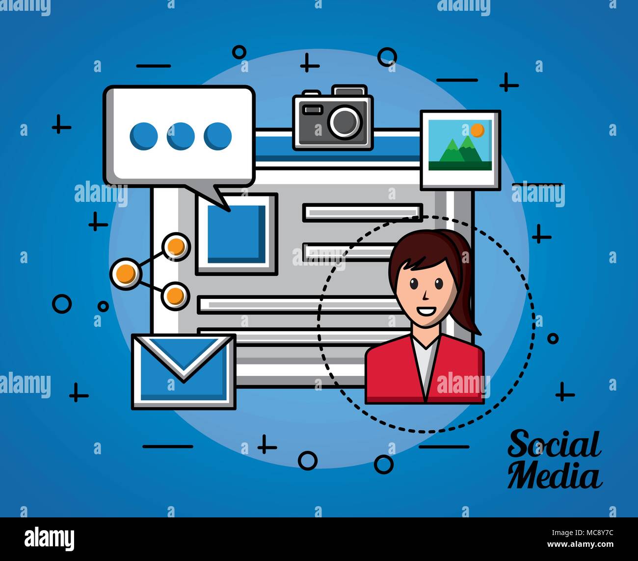 Digital media african Stock Vector Images - Alamy