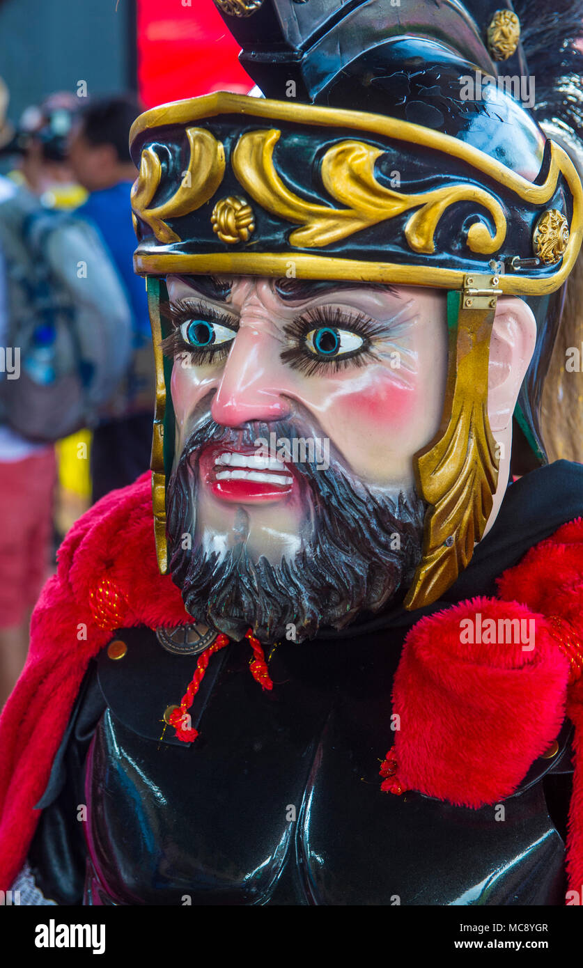 Participant in the Moriones festival in Boac Marinduque island the Philippines Stock Photo - Alamy