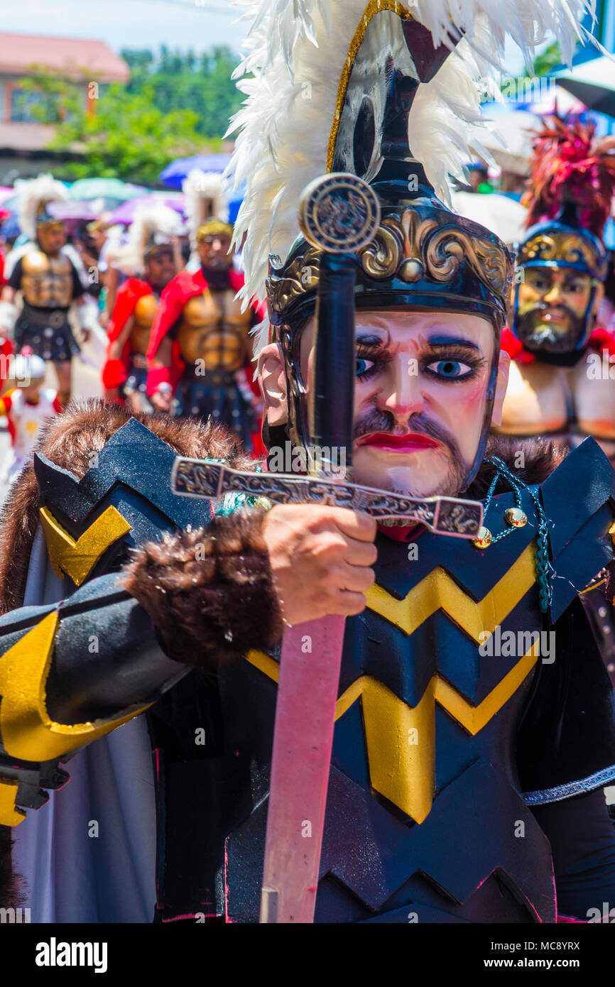 Participants in the Moriones festival in Boac Marinduque island the ...