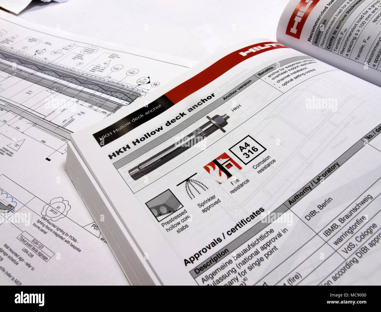fastener technical data sheet for fixings used in the construction ...
