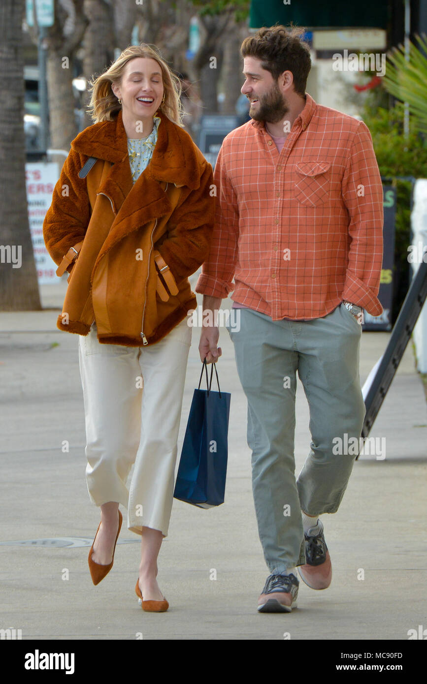 Whitney Port and her husband Tim Rosenman go for lunch together at Joan ...