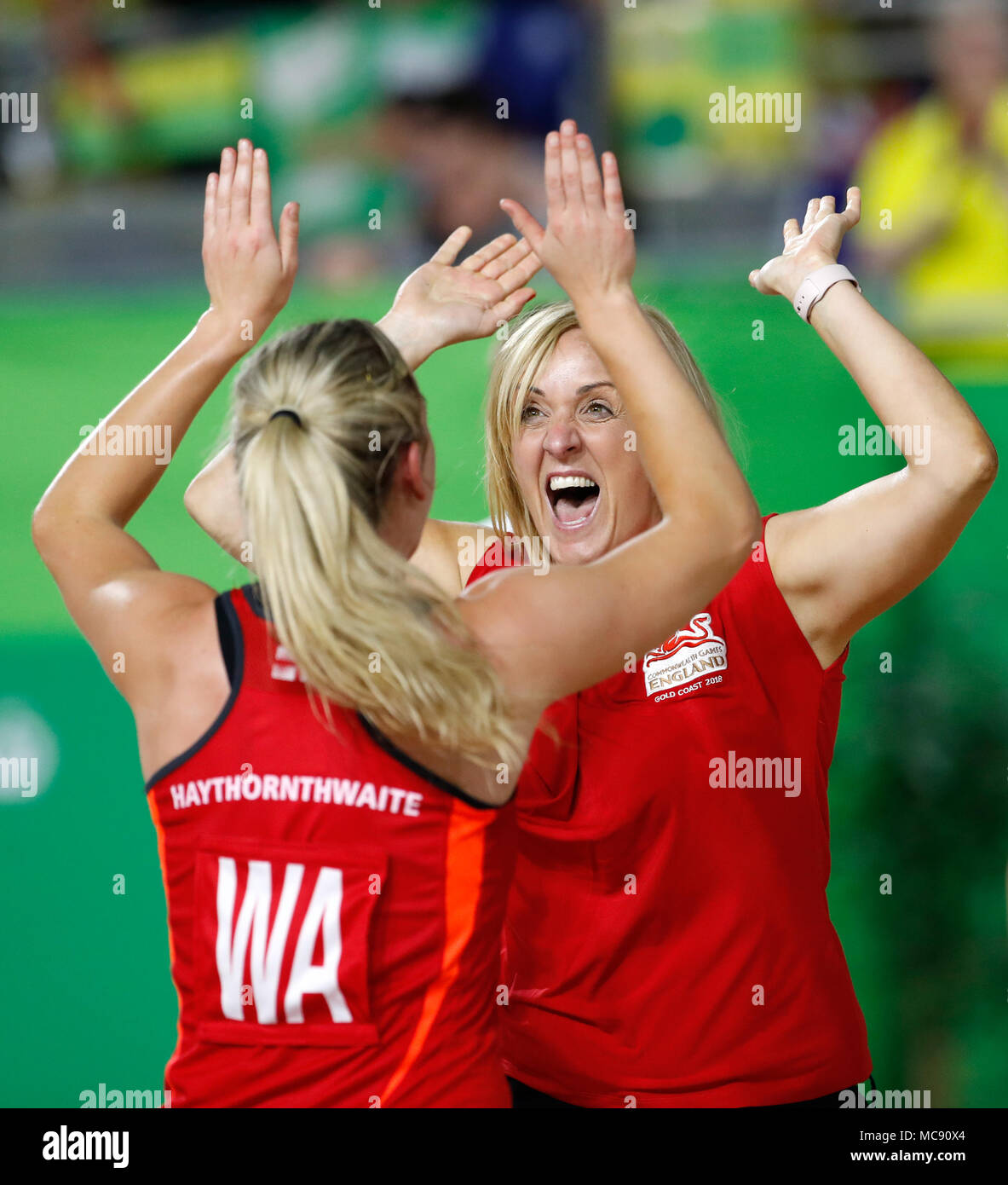 Netball coach tracey neville hi-res stock photography and images - Alamy