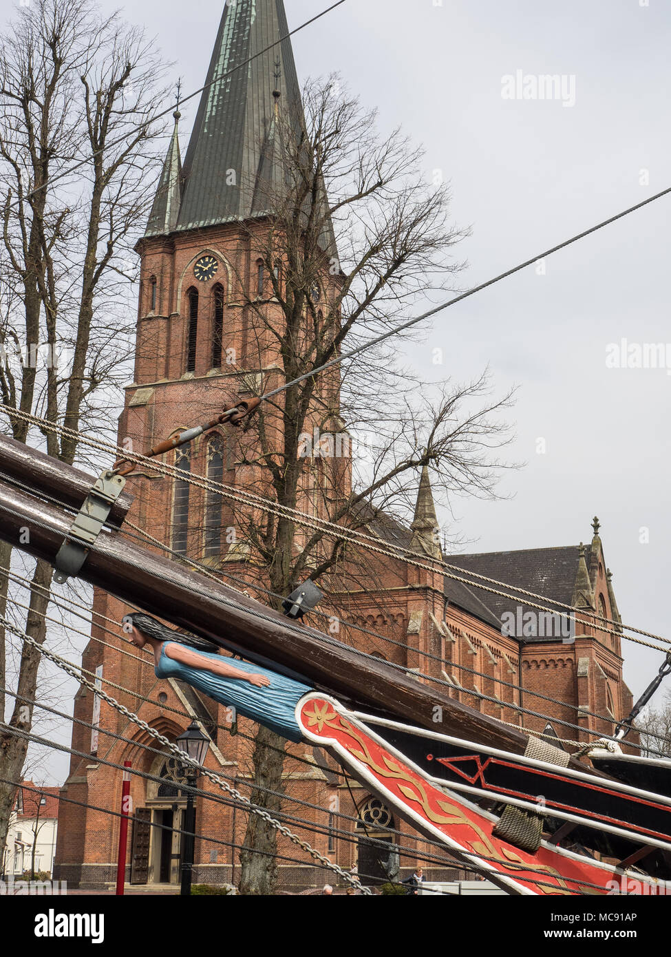 The City of ppapenburg in germany Stock Photo - Alamy