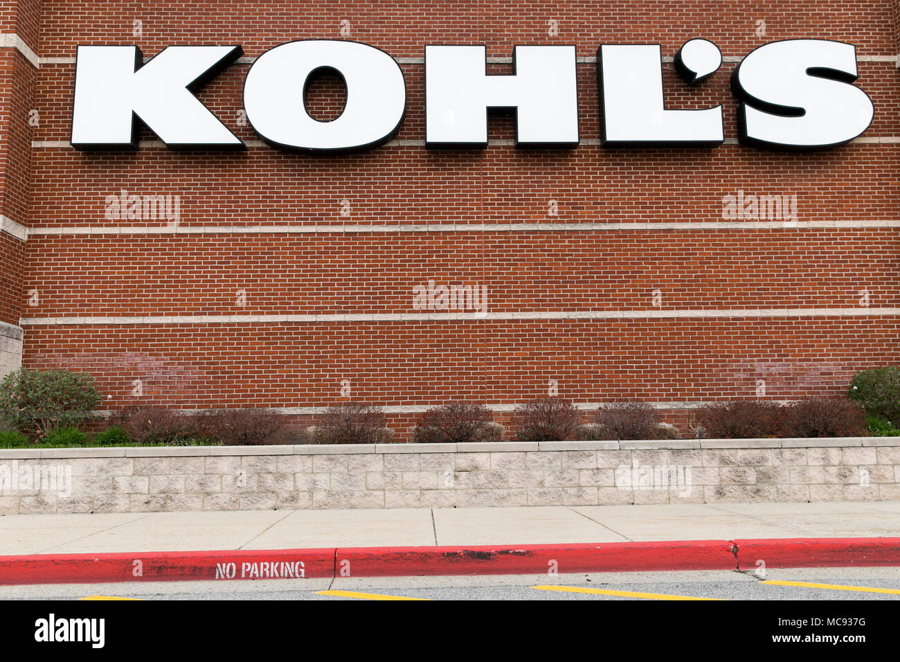 A logo sign outside of a Kohl's retail store in Ellicott City, Maryland ...