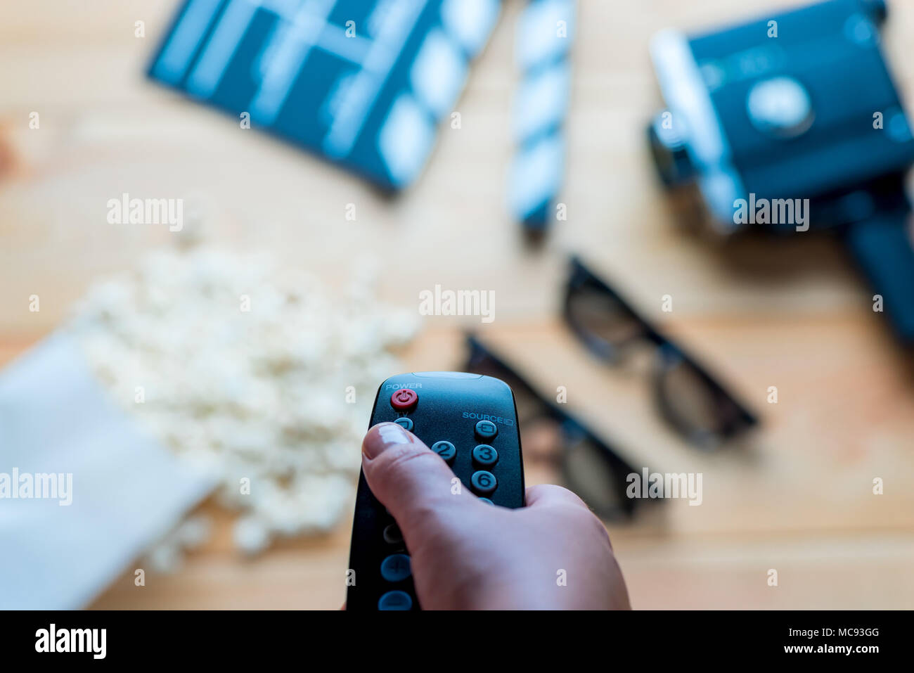 Remote control from game console hi-res stock photography and images ...