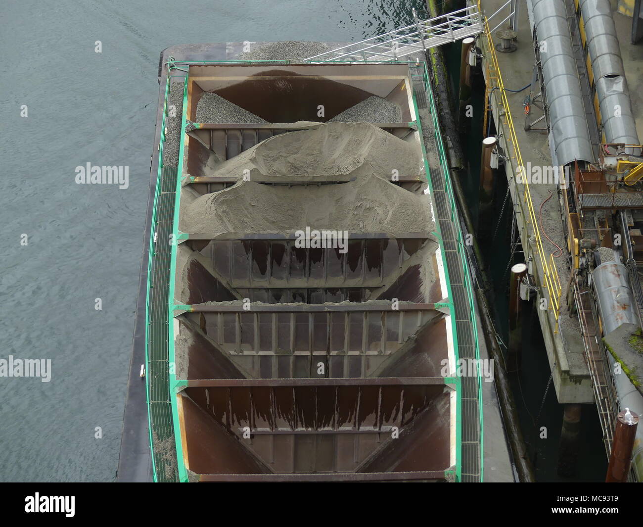 Dry bulk ship at sea aerial hi-res stock photography and images - Alamy