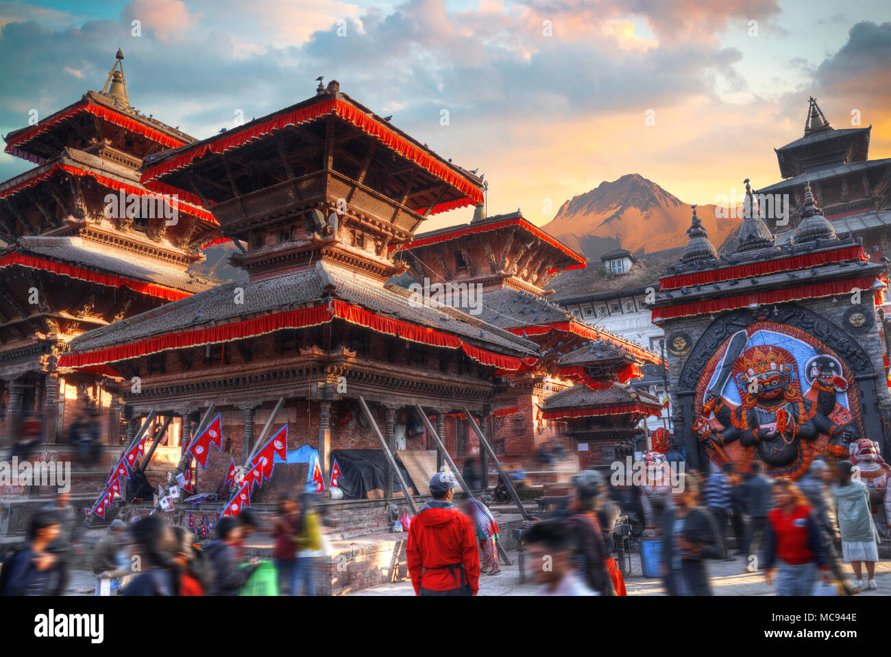 Patan .Ancient city in Kathmandu Valley. Nepal Stock Photo - Alamy