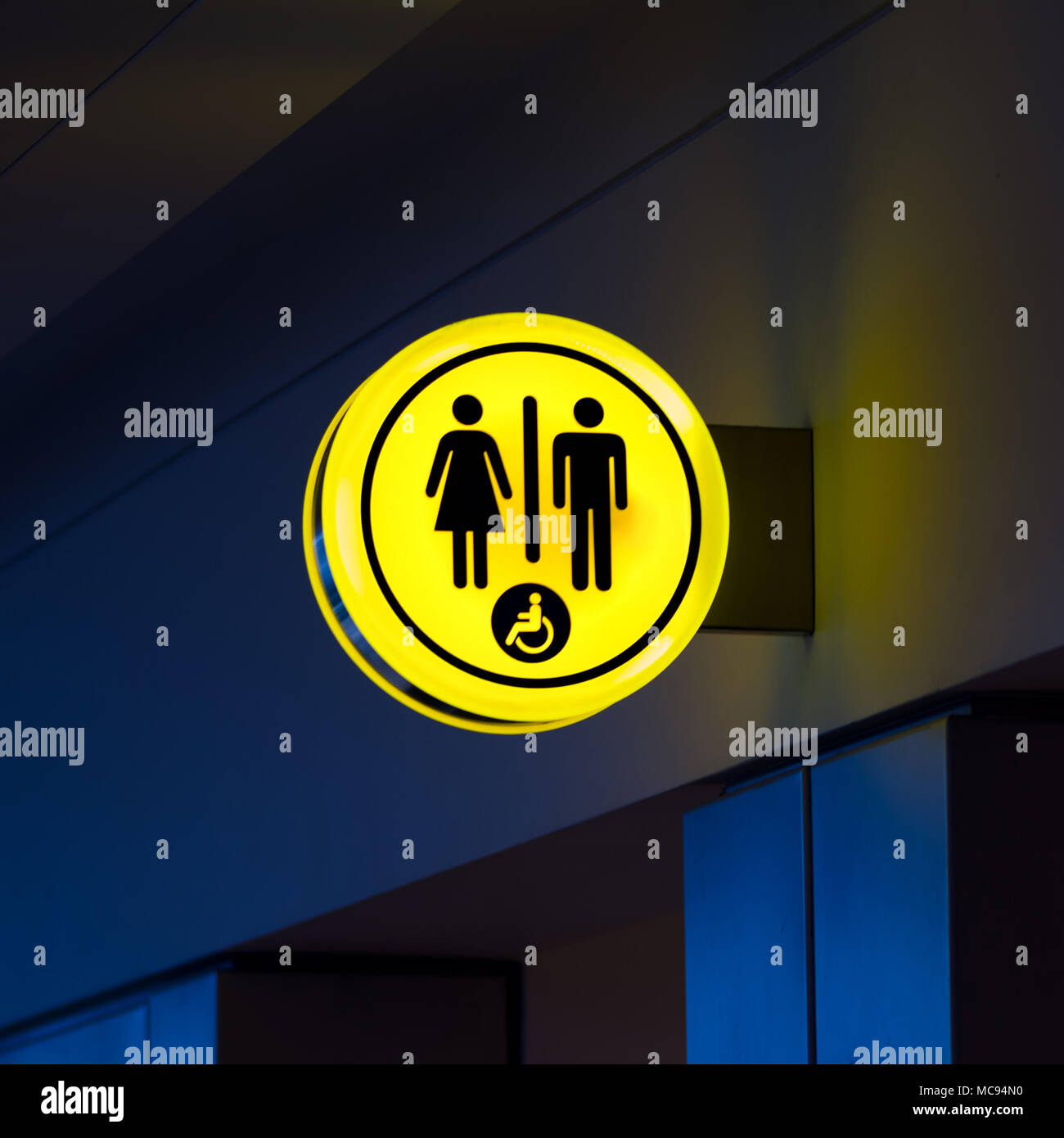 Toilets, wc icon for woman, men. Female, male public restroom signs ...