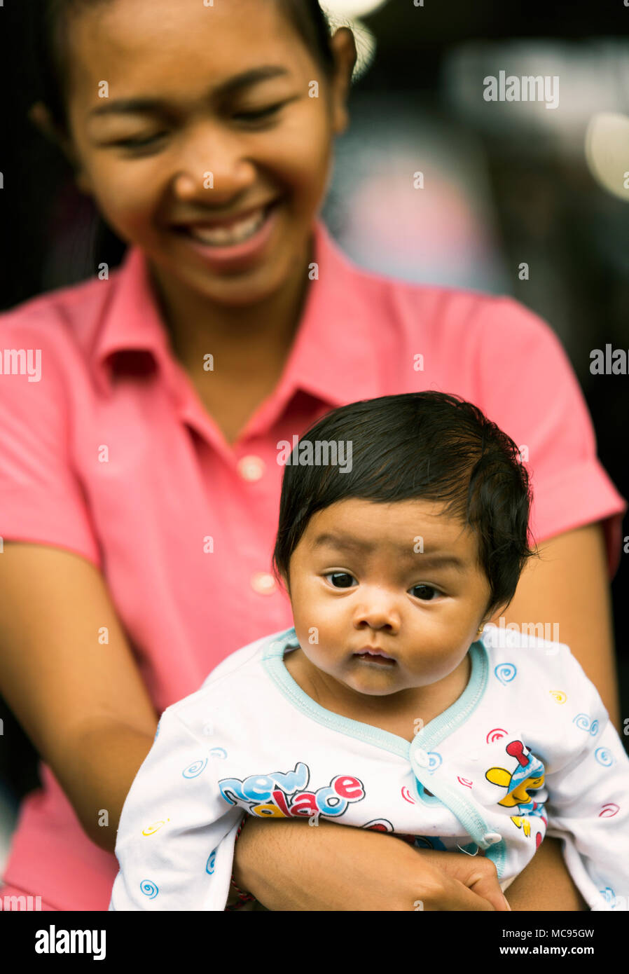 Human ethnic baby face expression funny hi-res stock photography and ...