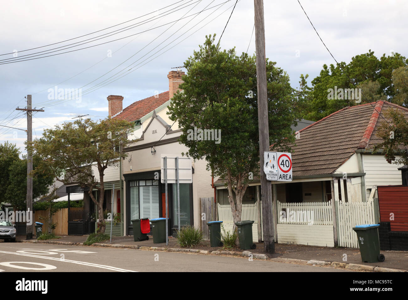 Street in Rozelle, Sydney, NSW, Australia Stock Photo - Alamy